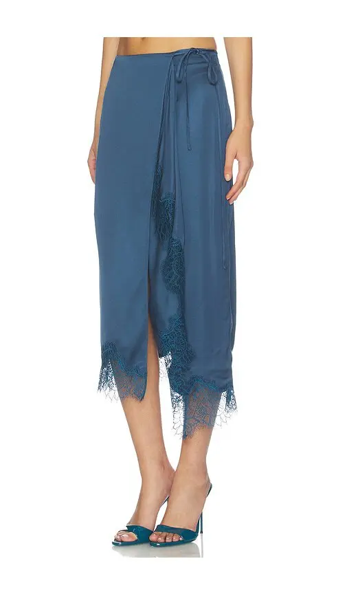 A.L.C. Bree Skirt With Lace Trim