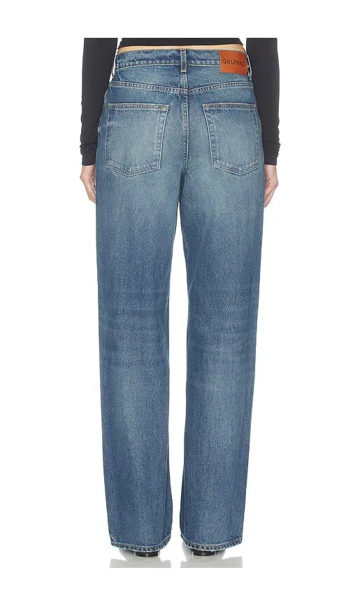 GRLFRND Bella Low Rise Boyfriend Jeans