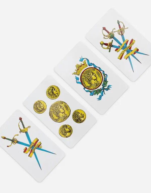 Dolce & Gabbana Sicilian Briscola Playing Cards Boardgames