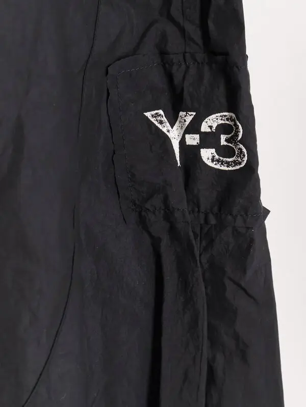 ADIDAS Y-3 Baggy Nylon Drawstring Trousers
