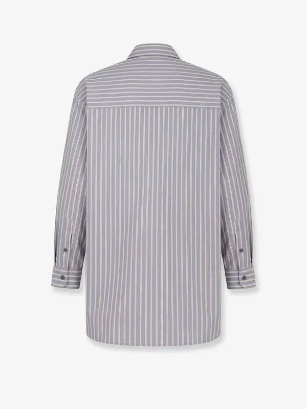 Soeur Grenade Striped Cotton Shirt