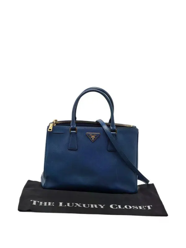 Prada Galleria Double Zip Tote Bag