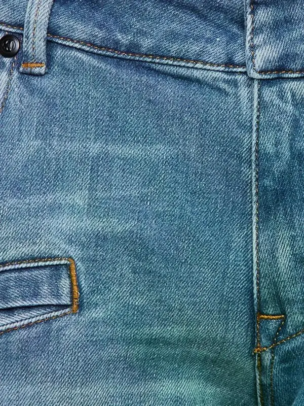 Pierre Balmain Biker-style Skinny Jeans