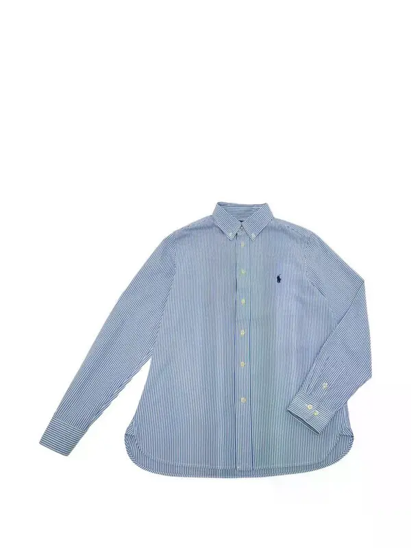 Polo Ralph Lauren Striped Button-down Shirt - Blue