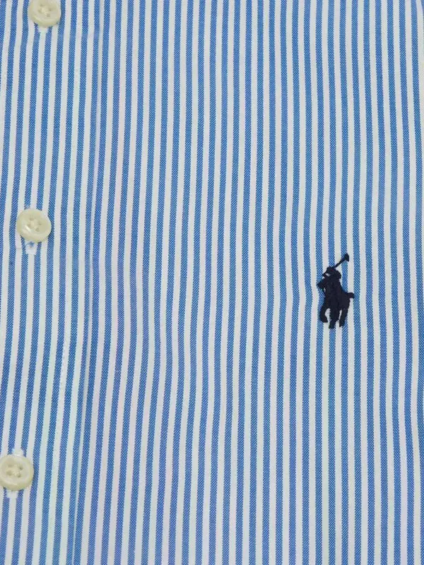Polo Ralph Lauren Striped Button-down Shirt - Blue