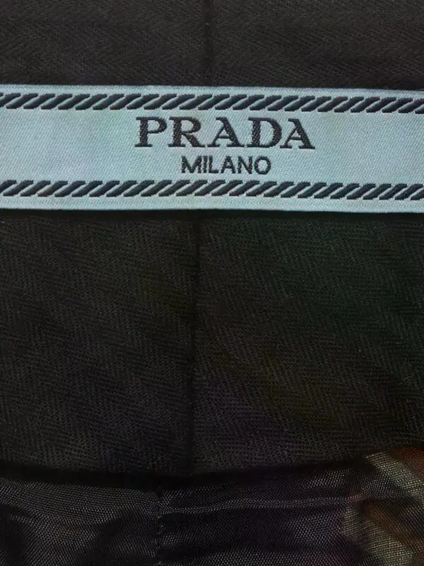 Prada Geometric-print Trousers
