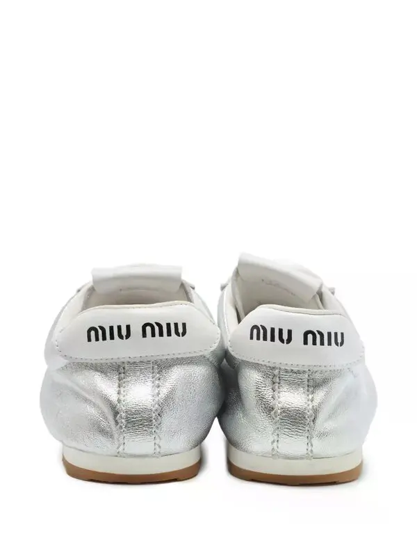 Miu Miu Tone Plume Low-top Sneakers