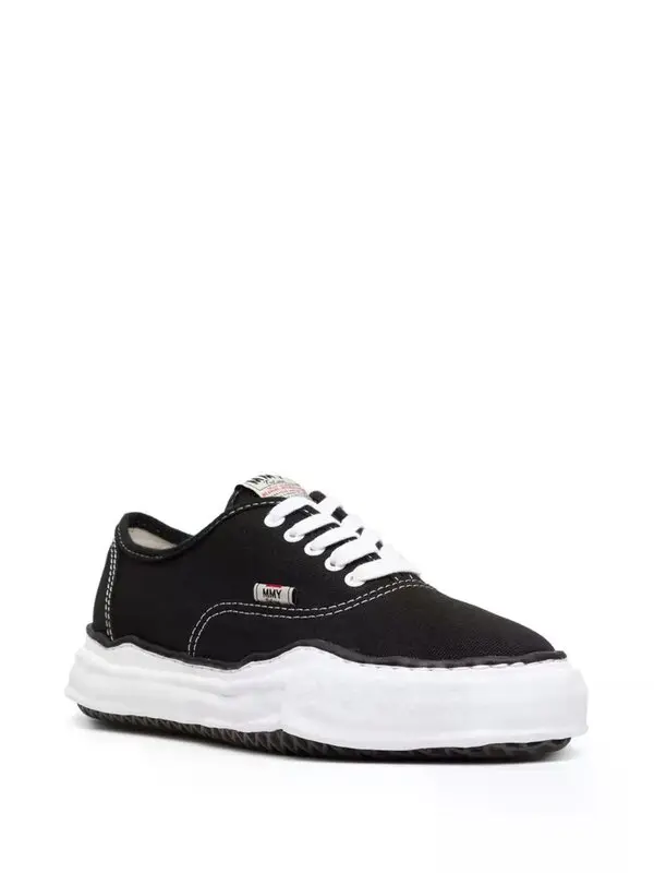 Mihara Yasuhiro Distressed-effect Chunky Sneakers - Black