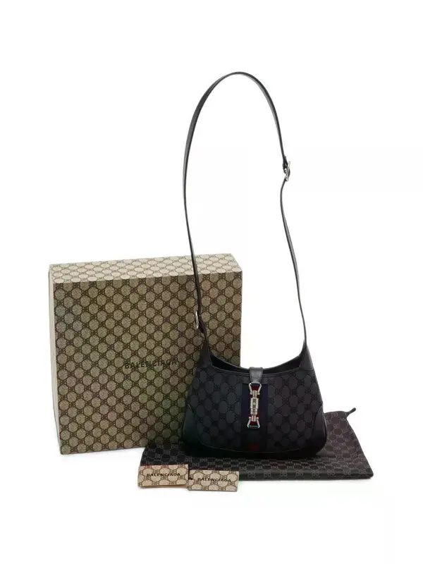 Balenciaga X Gucci Jackie Gg Shoulder Bag