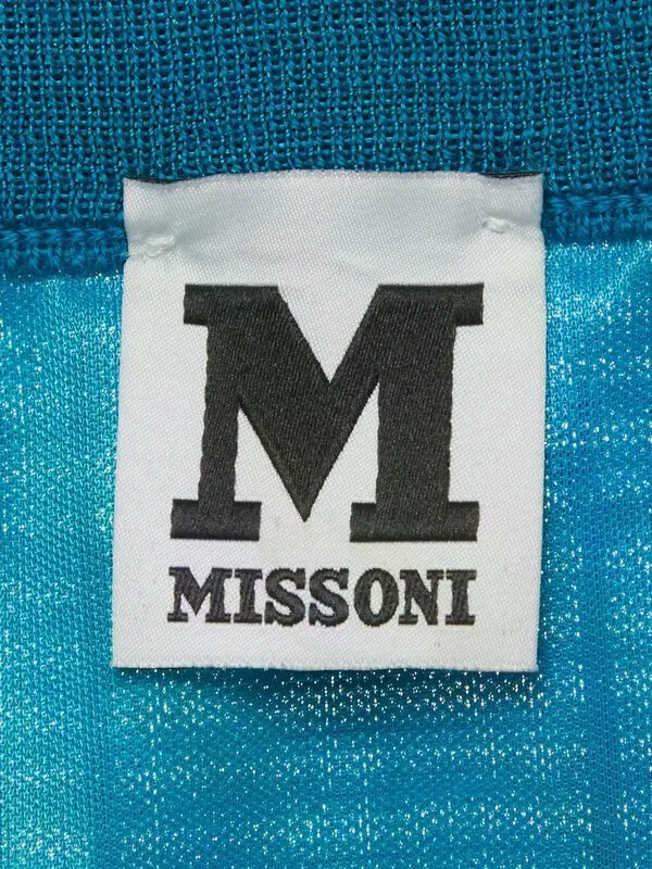 Missoni Geometric Knit Pleated Maxi Skirt