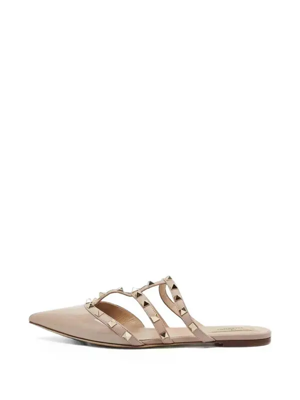 Valentino Garavani Rockstud Caged Mules - Pink