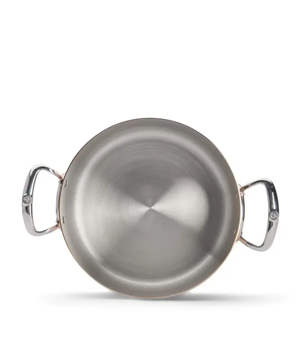 DE BUYER Copper Prima Matera Stewpan And Lid