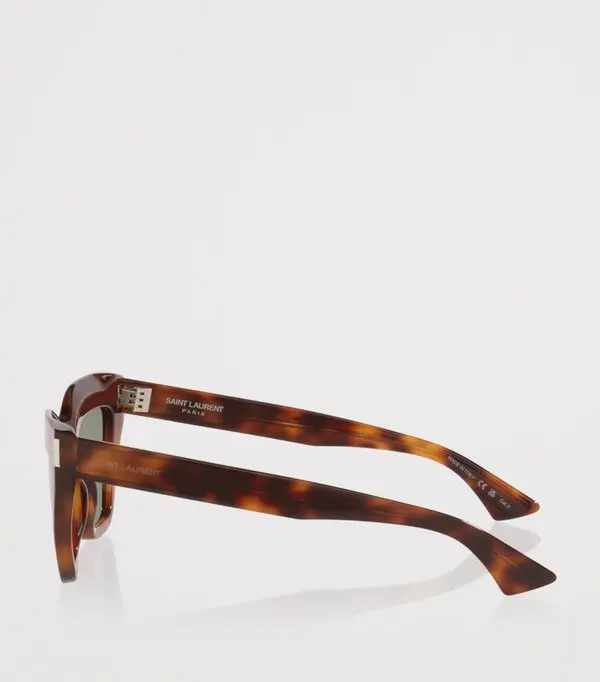 Saint Laurent Sl759 Cat-eye Sunglasses - Brown