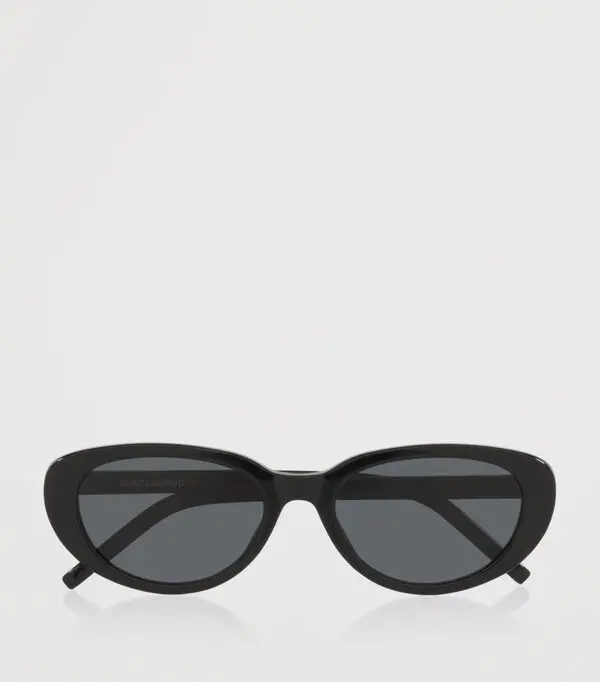 Saint Laurent Acetate Sl M154 Sunglasses - Black