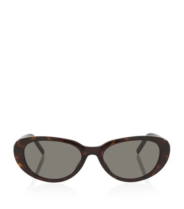 Saint Laurent Acetate Sl M154 Sunglasses - Brown