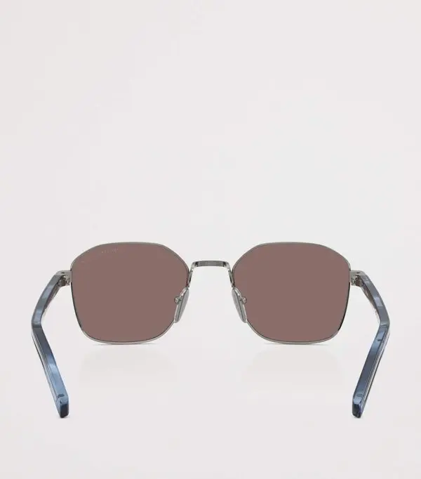 Prada Metal Geometric Sunglasses