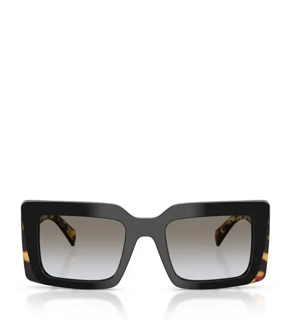Prada Rectangle Full Rim Sunglasses