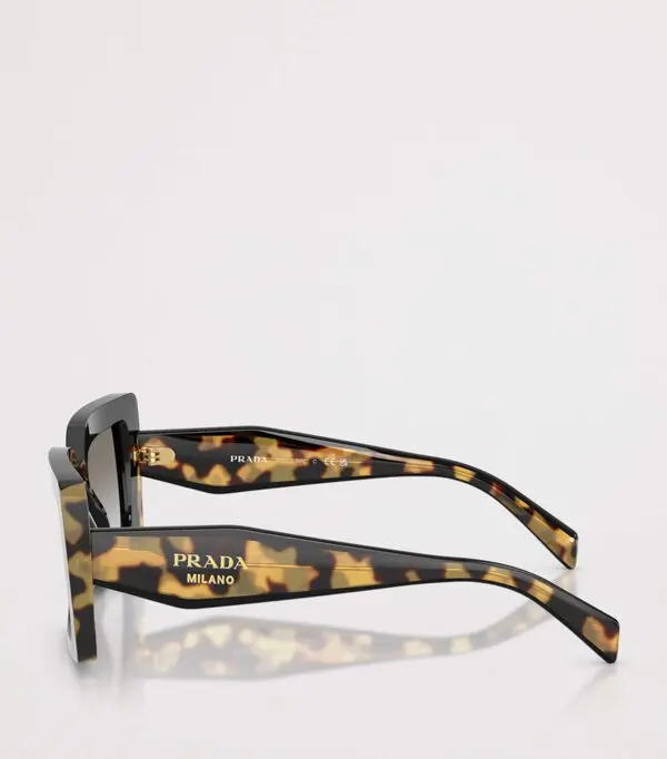 Prada Rectangle Full Rim Sunglasses