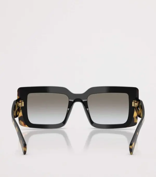 Prada Rectangle Full Rim Sunglasses