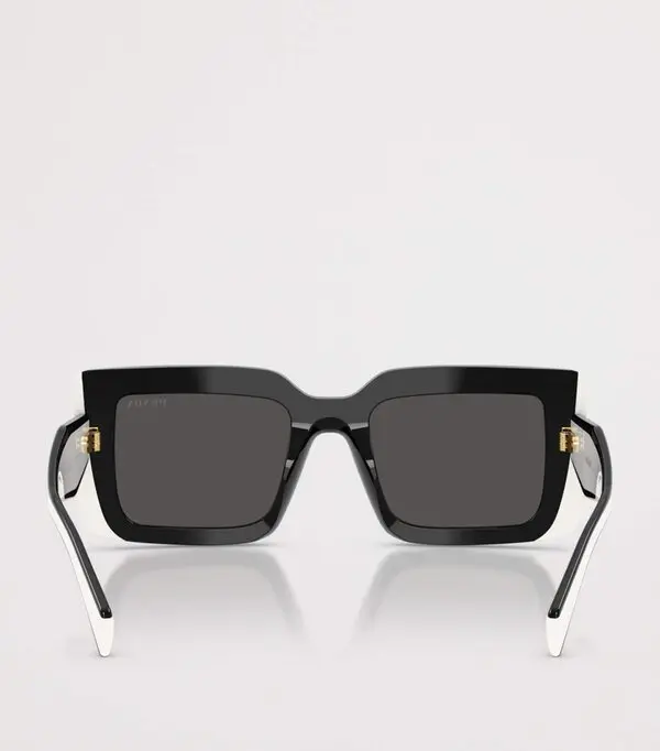 Prada Rectangle Oversized Sunglasses