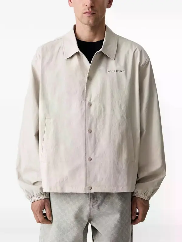DAILY PAPER Logo-embroidered Coach Jacket