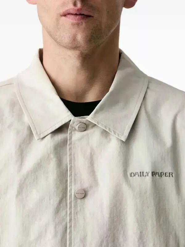 DAILY PAPER Logo-embroidered Coach Jacket