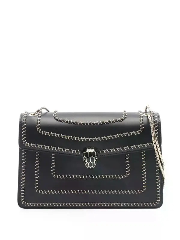 BVLGARI 2010-2026 Leather Serpenti Forever Shoulder Bag