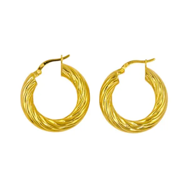 1610ISTANBUL Hoop Earrings - Gold