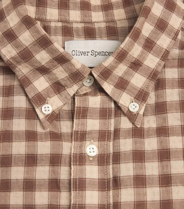 Oliver Peoples Check Brook Shirt
