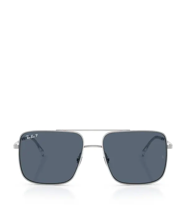 Ray-ban Rb3758 Ari Bio-based Square Sunglasses - Silver
