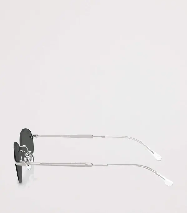 Ray-ban Rb3767 Metal Oval Sunglasses