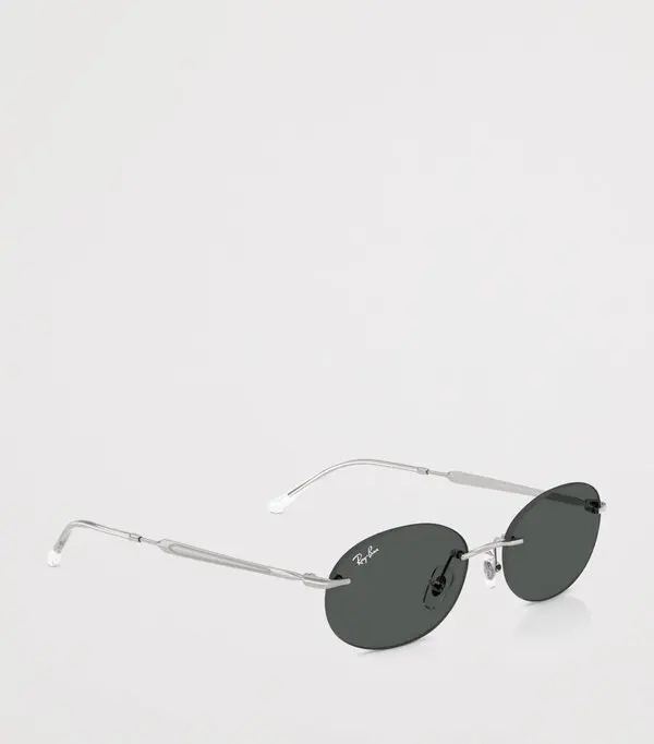 Ray-ban Rb3767 Metal Oval Sunglasses