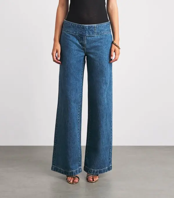 Cult Gaia Yael Wide Leg Jeans