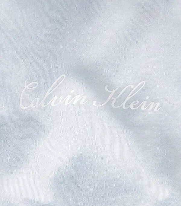 Calvin Klein Cotton Poplin Logo Pyjama Top
