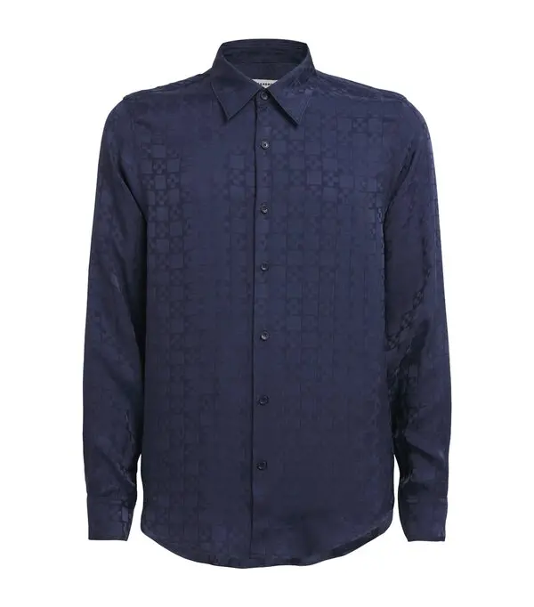 Sandro Jacquard Square Cross Shirt