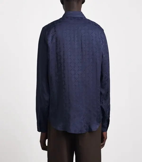 Sandro Jacquard Square Cross Shirt