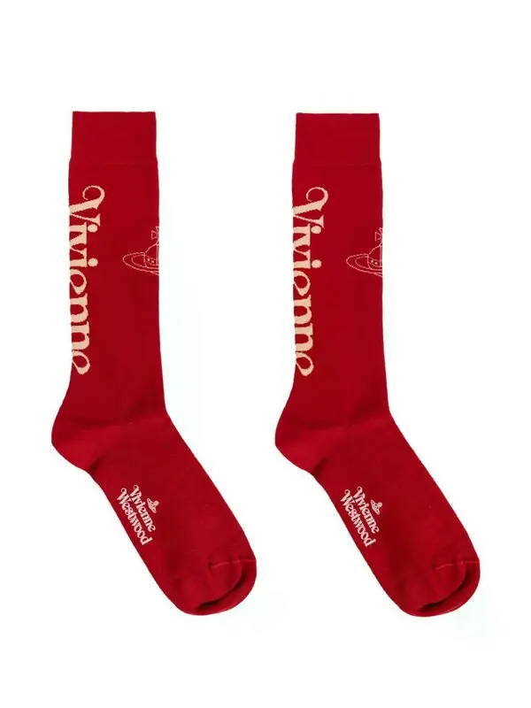 VIVIENNE WESTWOOD Half Logo Socks