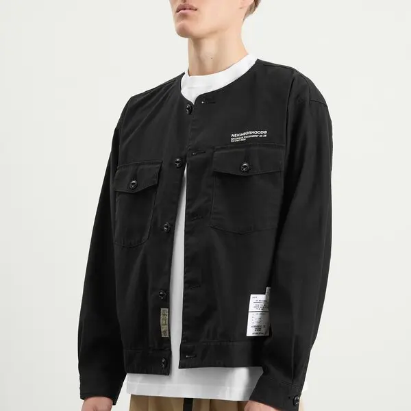 NEIGHBORHOOD Band Collar Shirt