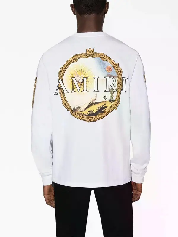 Amiri Landscape Frame Cotton T-shirt