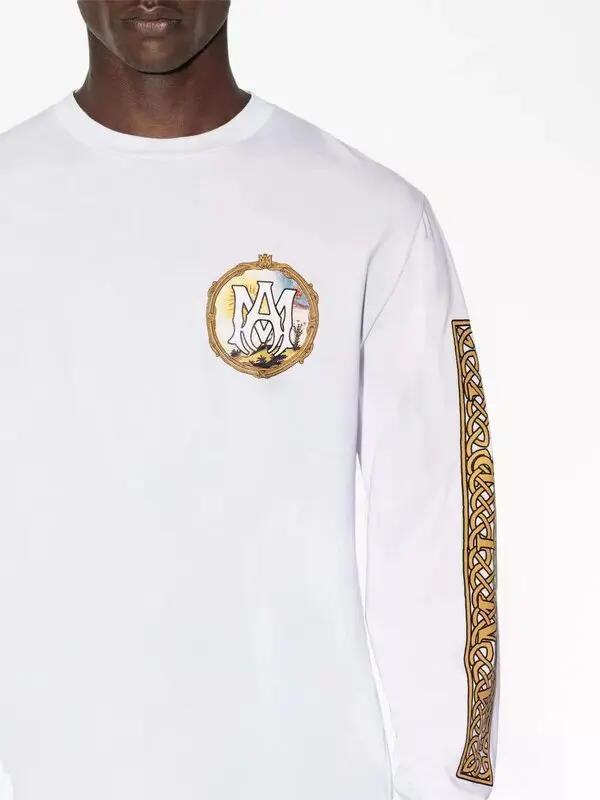 Amiri Landscape Frame Cotton T-shirt
