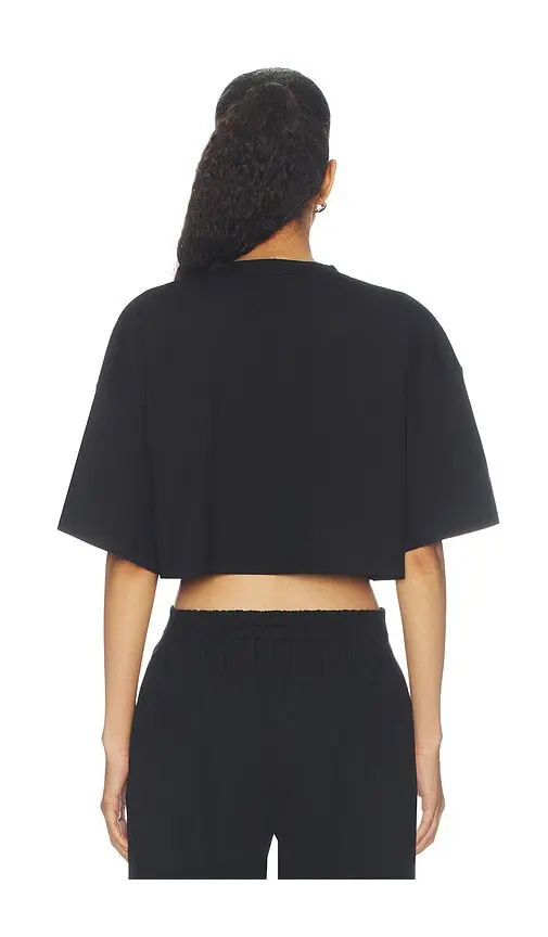 RIPLEY RADER Ponte Knit Crop Top
