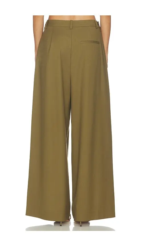 GESTUZ High Waisted Wide Leg Trousers