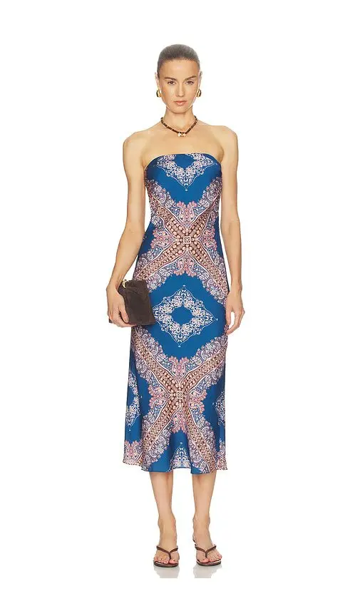 Misa Thara Midi Dress