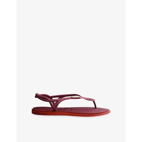 Havaianas Luna Point Rubber Flip Flops