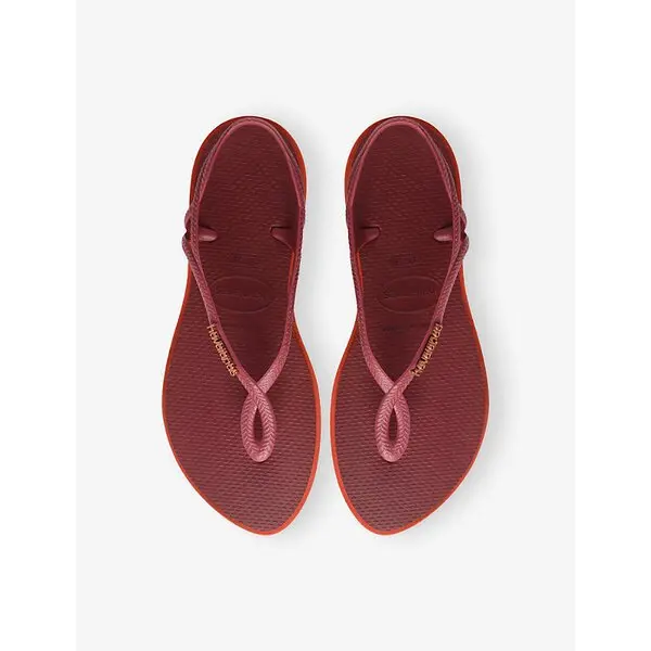 Havaianas Luna Point Rubber Flip Flops