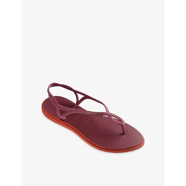 Havaianas Luna Point Rubber Flip Flops