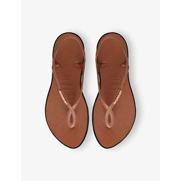 Havaianas Luna Point Rubber Flip Flops