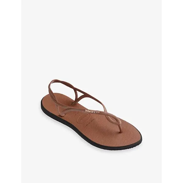 Havaianas Luna Point Rubber Flip Flops