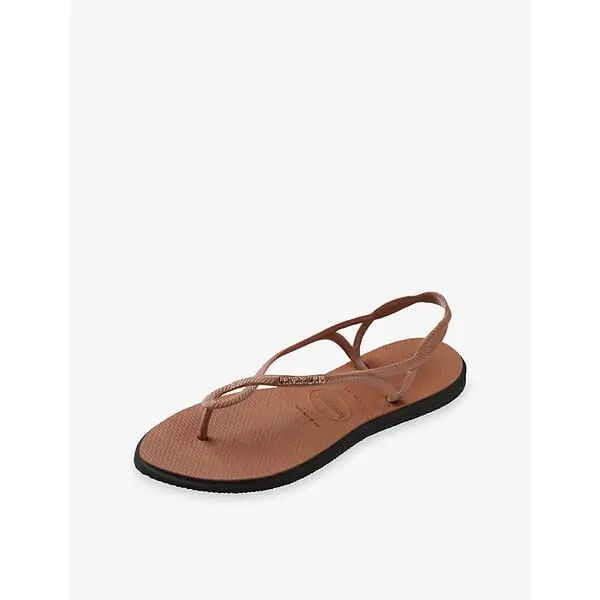 Havaianas Luna Point Rubber Flip Flops