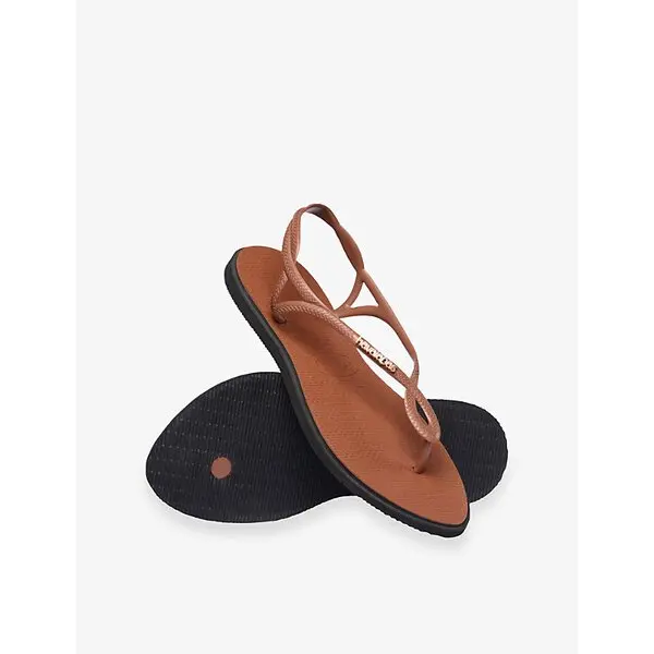 Havaianas Luna Point Rubber Flip Flops